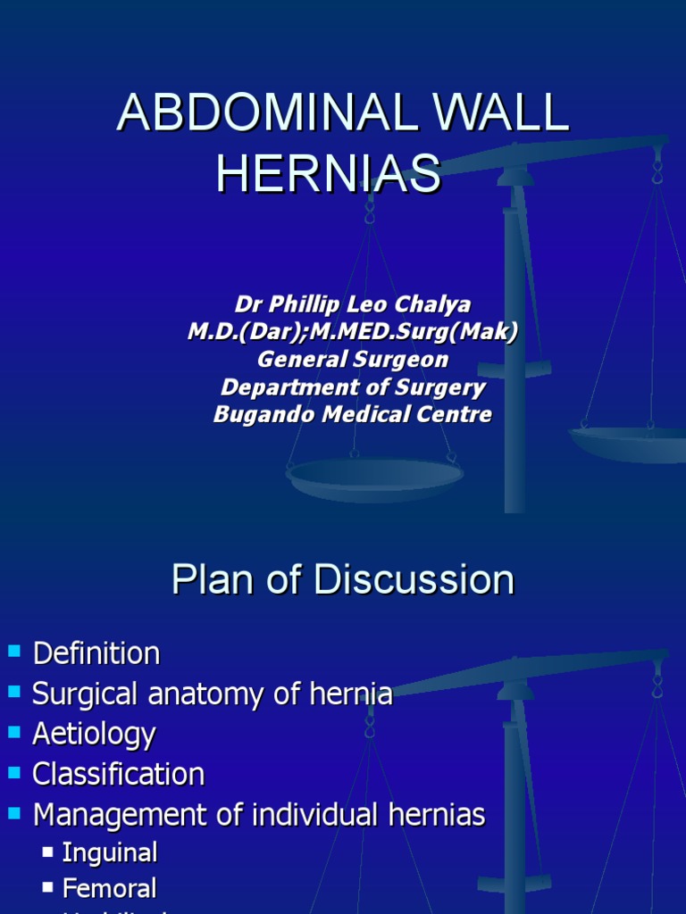 Abdominal Wall Hernias Guide | PDF | Medical Specialties | Clinical ...