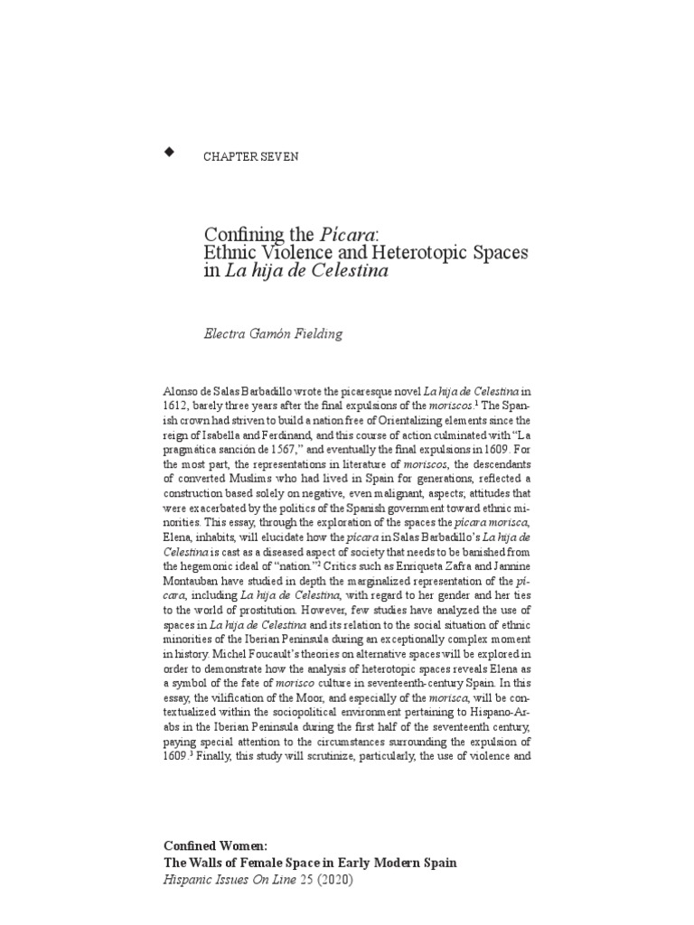 Heterotopic Spaces in La hija de Celestina | PDF | Spain | Europe Travel