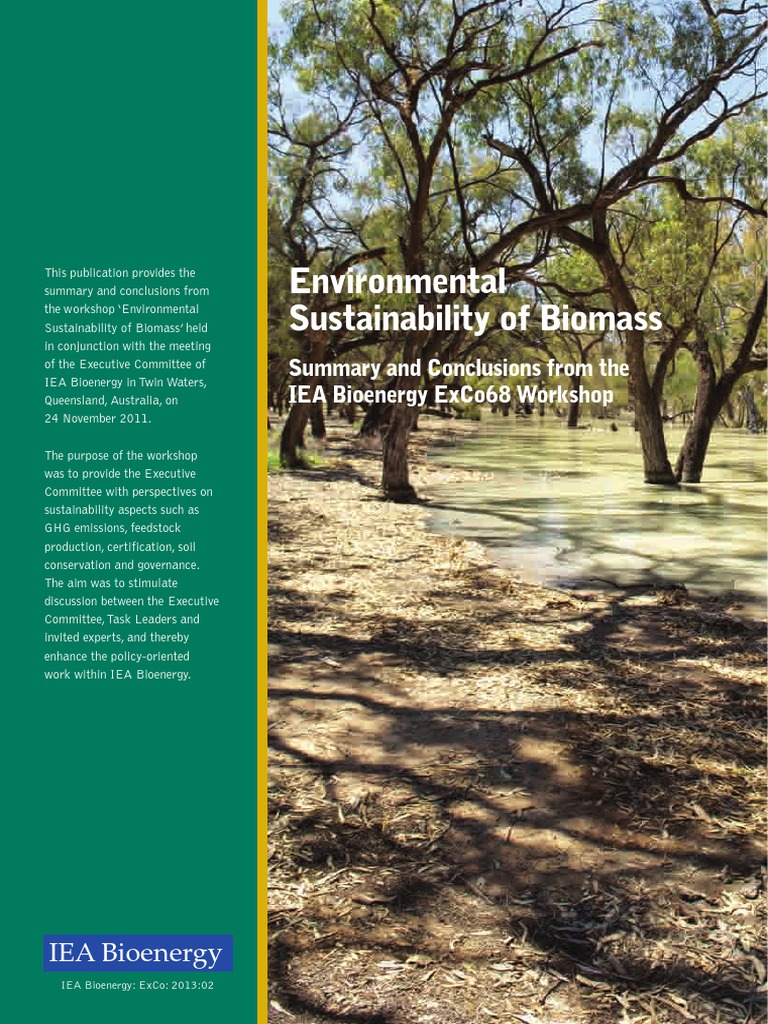 Environmental Sustainability of Biomass: Summary and Conclusions From ...