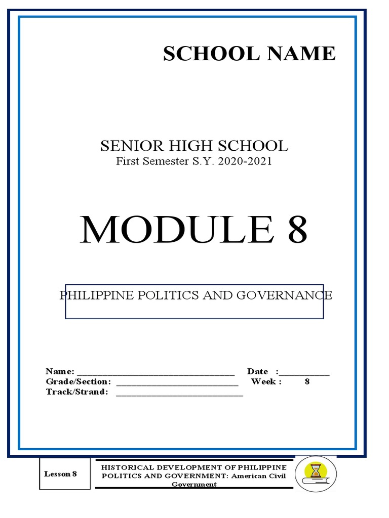 PolSci Module8 | PDF | Public Sphere | Philippines