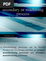 Primary Shaping Process | PDF | Casting (Metalworking) | Forging