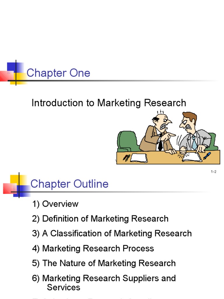 Chapter 1 | PDF | Marketing Research | Market Segmentation