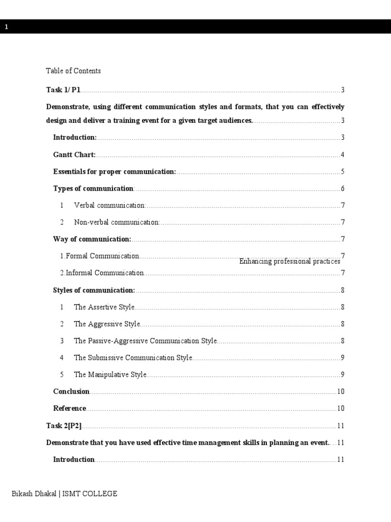 Assignment PROFESSIONAL Practice | Download Free PDF | Body Language | Gesture