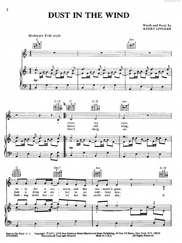 Dust in The Wind | PDF