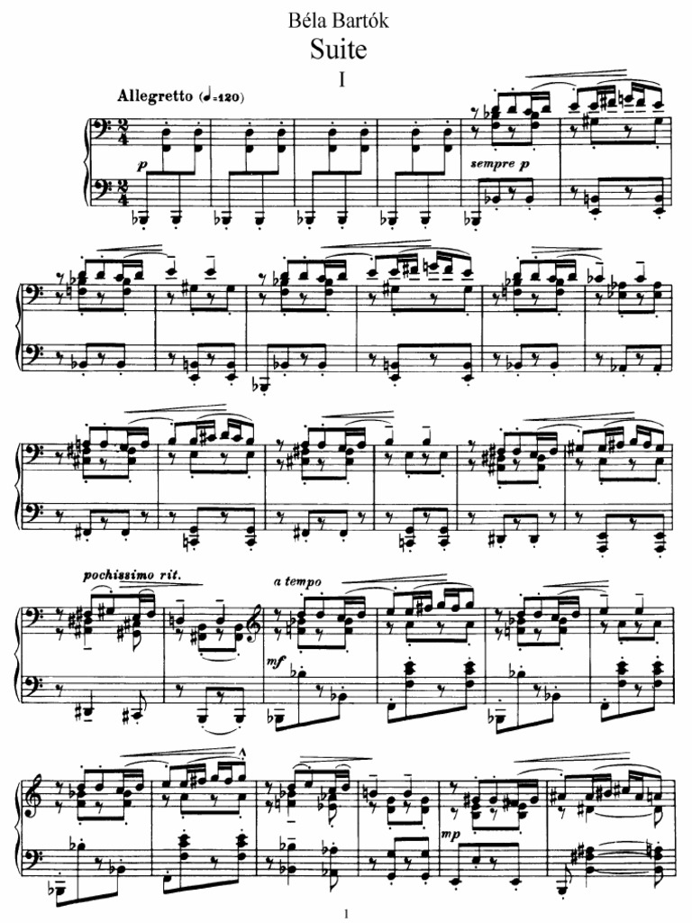 Bartok Piano PDF | PDF