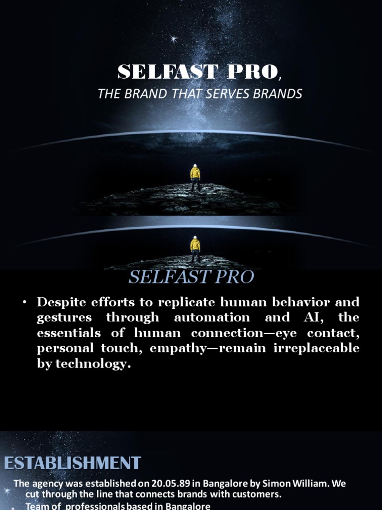 Selfast Pro 2021 | PDF | Customer Experience | Brand