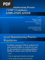 Implementation of Annex 13 of The EU GMP Guide | PDF | Clinical Trial ...