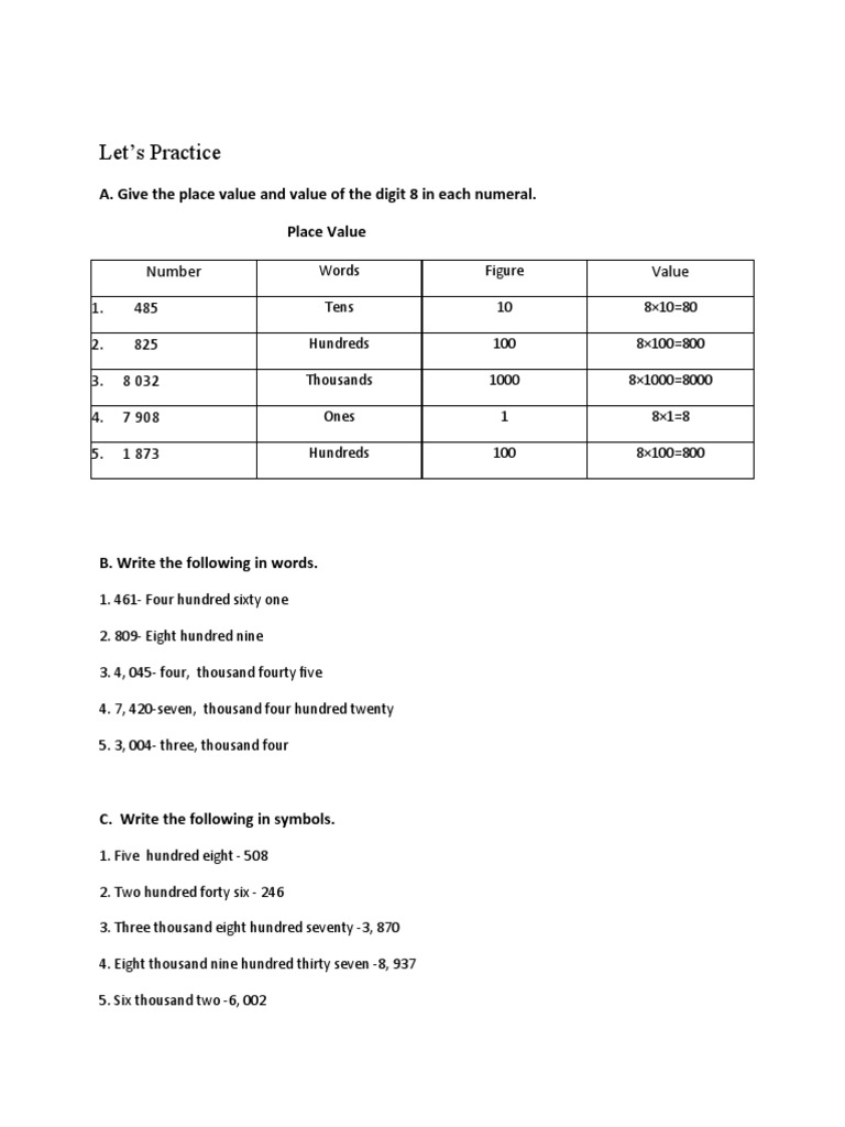 Module 3 Math Ans | PDF | Numbers | Division (Mathematics)