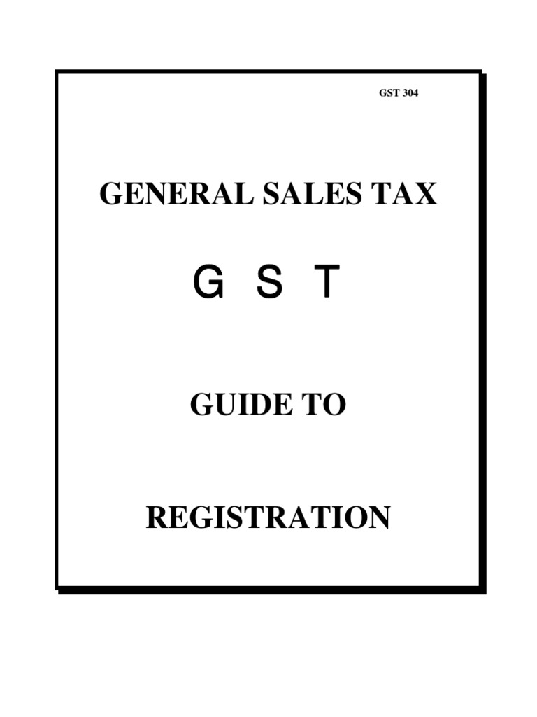 Guide To GST Registration | PDF | Value Added Tax | Trust Law