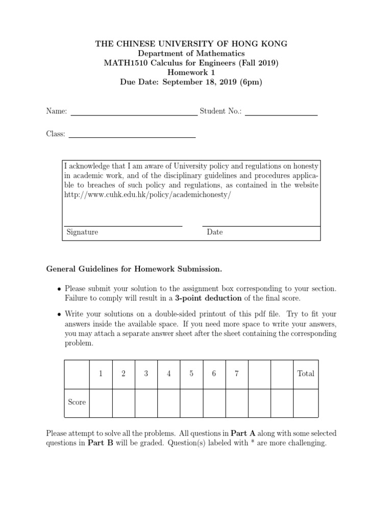 Math1510 HW1 | PDF | Mathematical Concepts | Mathematical Objects