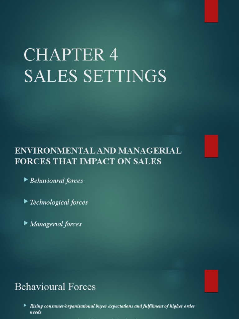 CHAPTER 4 B | PDF | Sales | Retail