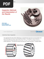 Analytical Gear Inspection Symbols and Interpretation of Charts PDF ...