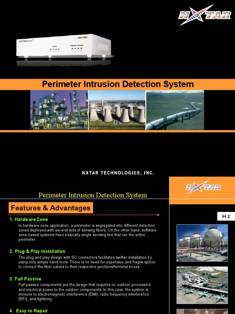 Perimeter Intrusion Detection System | PDF | Electromagnetic ...