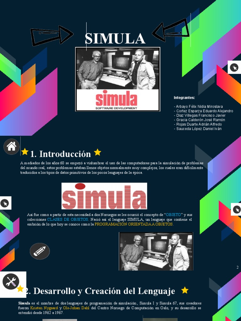SIMULA | PDF | Lenguaje de programación | Objeto (informática)