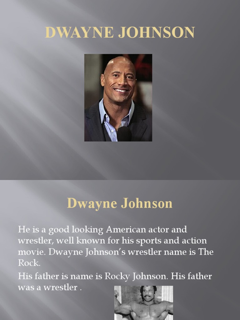 Dwayne Johnson | PDF