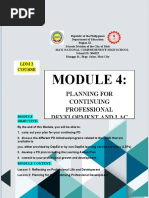 Professional Development Plan-Semeo Requirement | PDF | Educational ...
