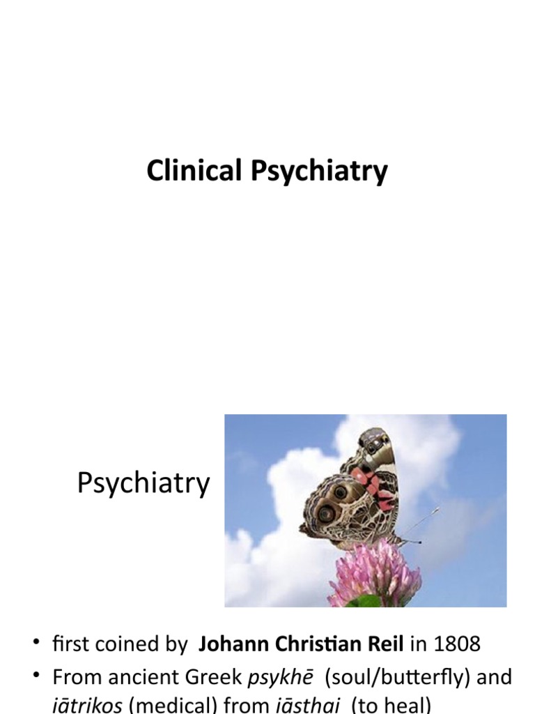 Overview of Clinical Psychiatry Practices | PDF | Mental Disorder ...