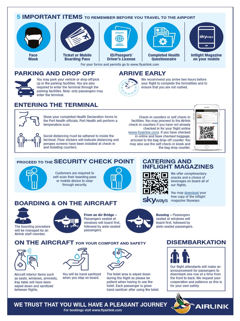 Flying Safely - 5 Important Steps | PDF | Aviation | Transport