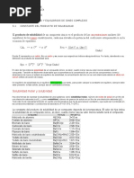 Tabla de Kps | PDF | Sustancias químicas | Elementos metálicos