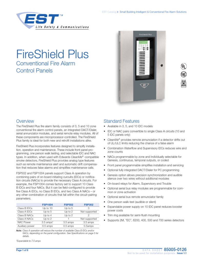 Fireshield Plus: Conventional Fire Alarm Control Panels | PDF | Relay ...