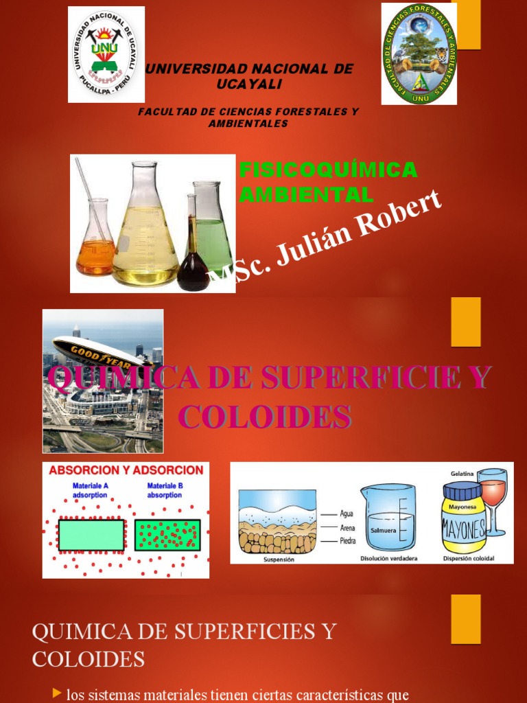 Quimica de Superficies y Coloides | PDF | Coloide | Adsorción