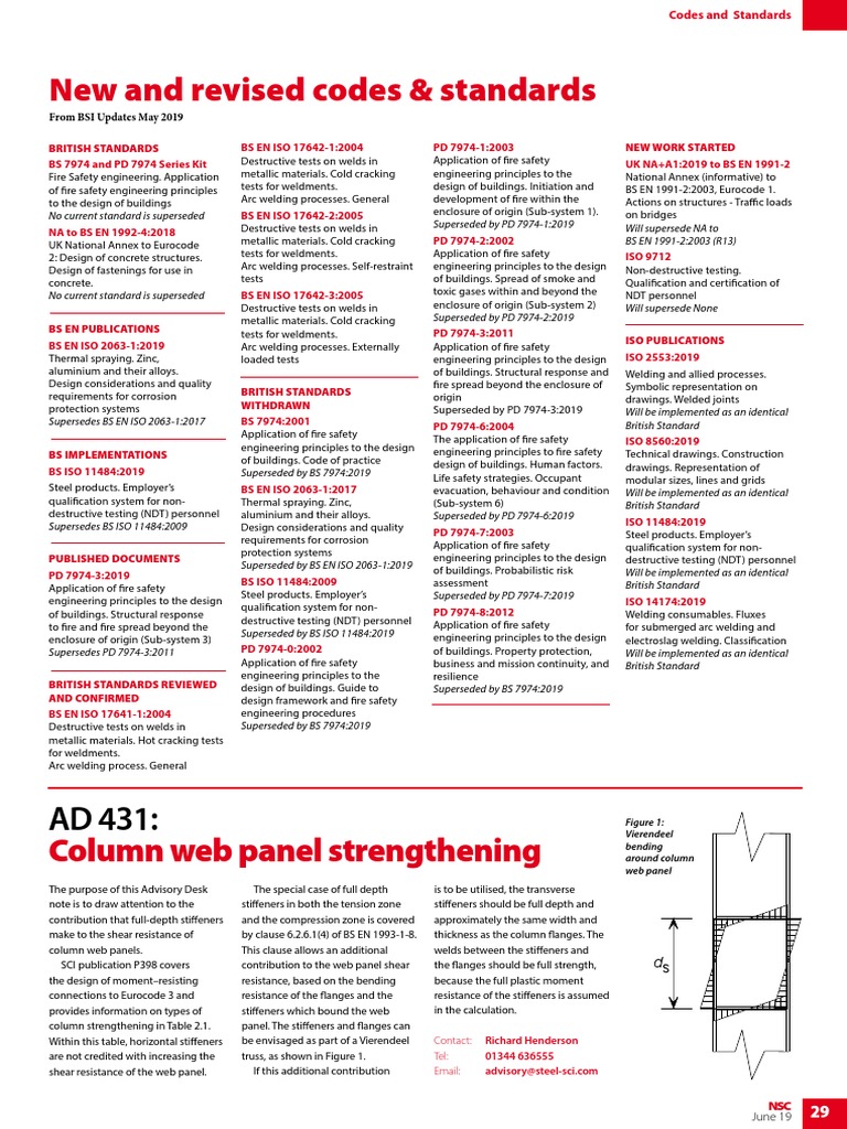 AD 431 - Column Web Panel Strengthening, June 2019 | PDF ...