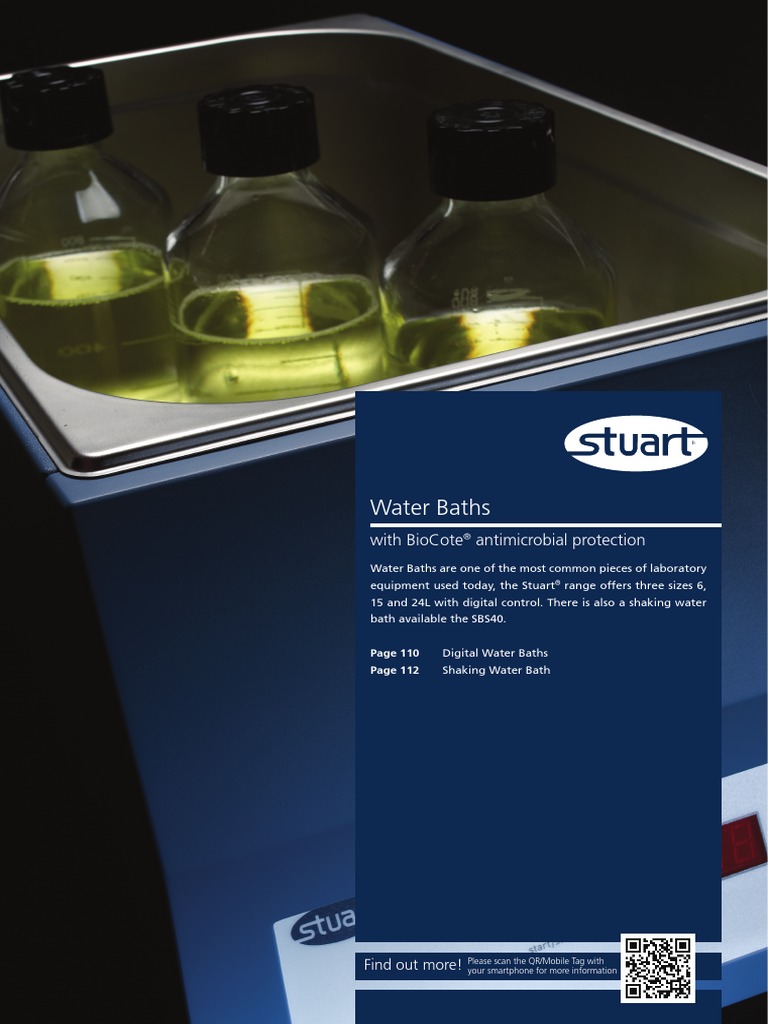 Water Baths: With Biocote Antimicrobial Protection | PDF | Water ...