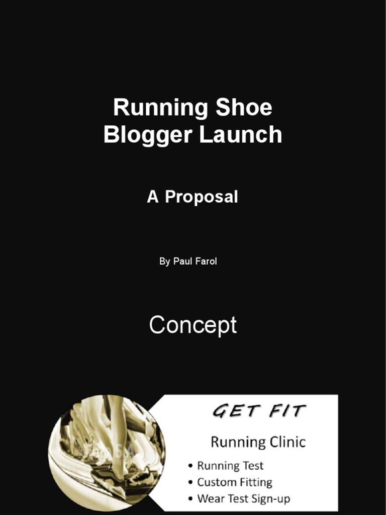Running Shoe Bloggers Launch | PDF