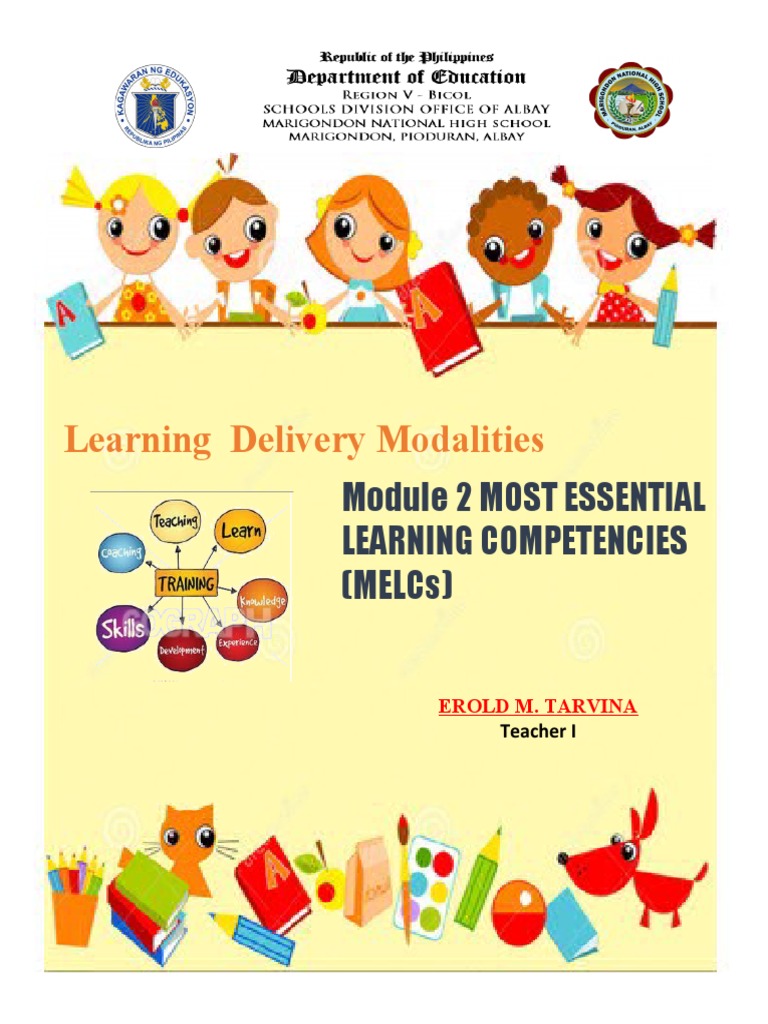 Learning Delivery Modalities: Module 2 Most Essential Learning ...