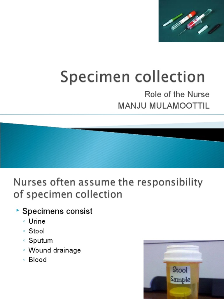 Nurse's Guide to Specimen Collection | PDF | Urinary Tract Infection ...