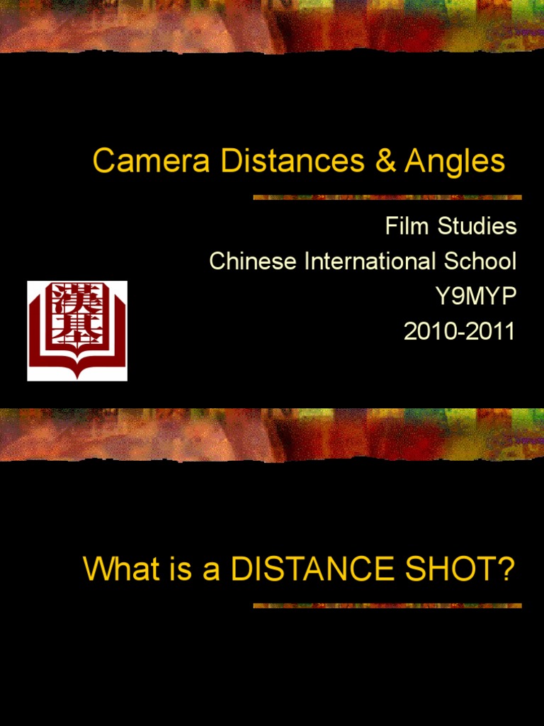 Camera Angles & Distances | PDF