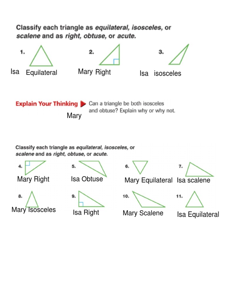 Test Triangles JJVL | PDF