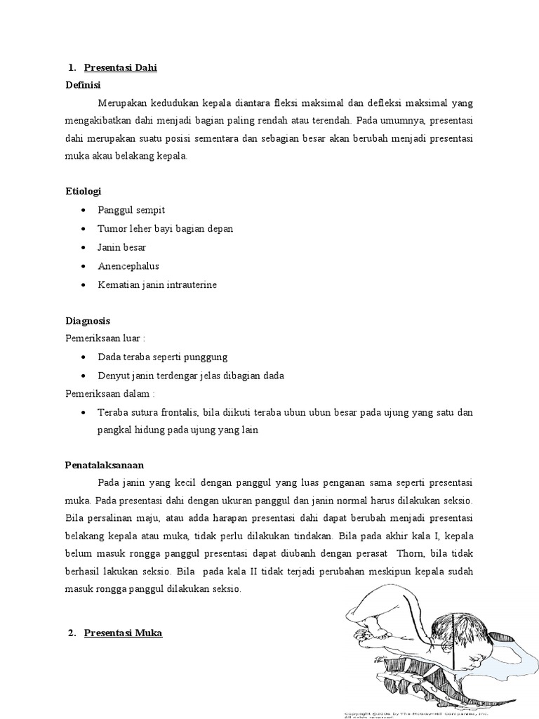 Presentasi Dahi Dan Muka | PDF