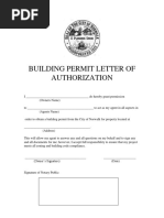 Authorization Letter PWD | PDF