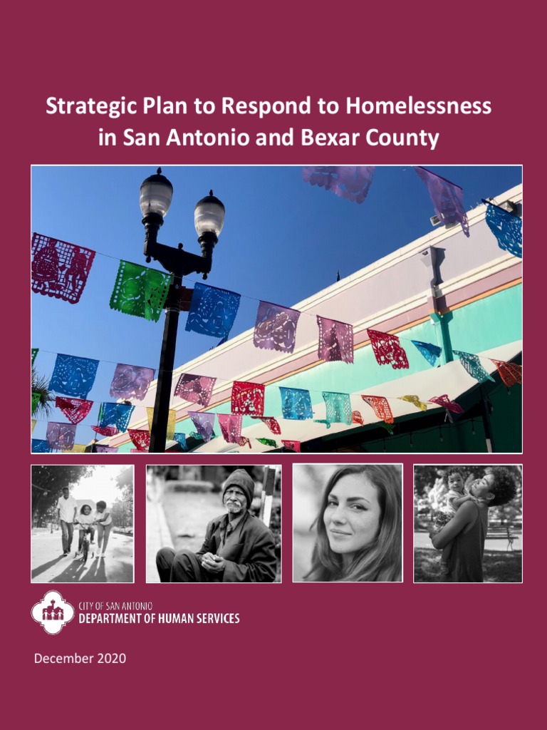 San Antonio Homeless Strategic Plan | PDF | Homelessness | Affordable Housing