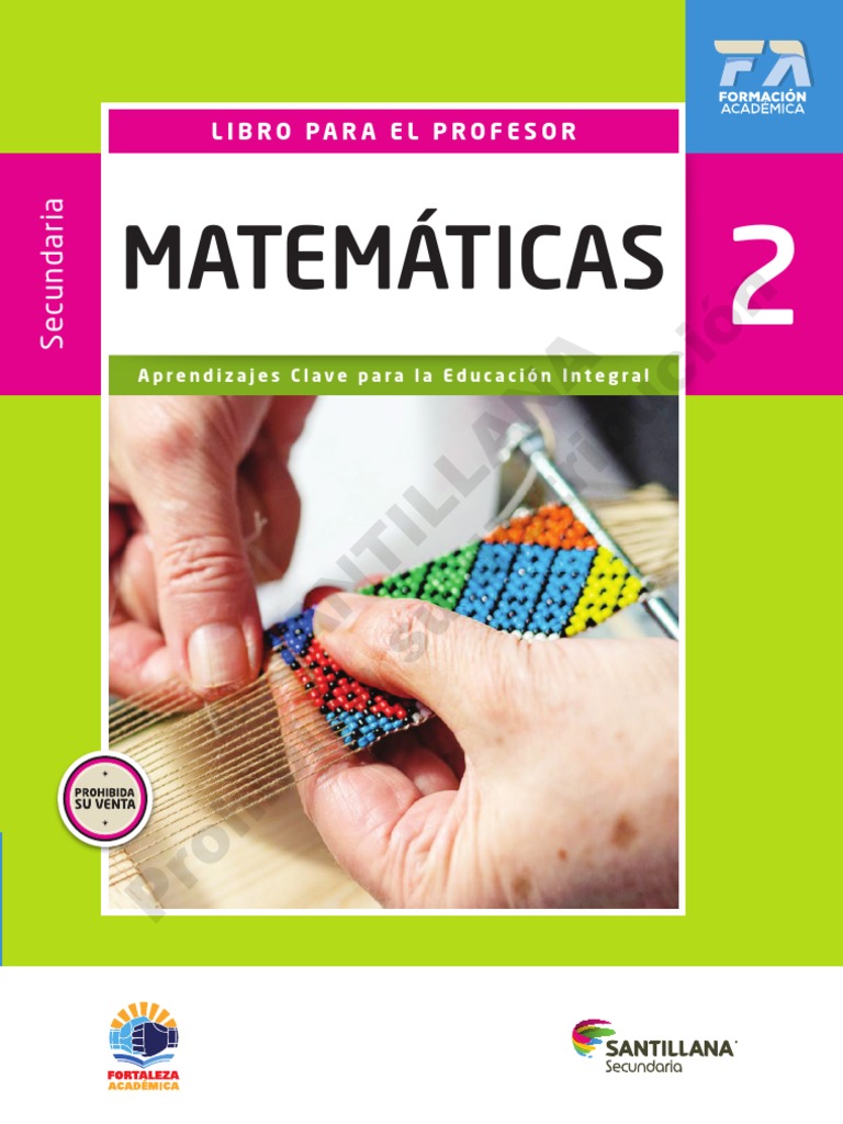 Matemáticas 2 RD Fortaleza Conaliteg-Santillana Unlocked | PDF | Ecuaciones | Plan de estudios