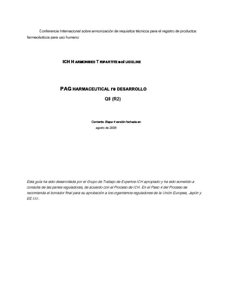 Q8 R2 Guideline - En.es | PDF | Diseño | Producto (Negocio)