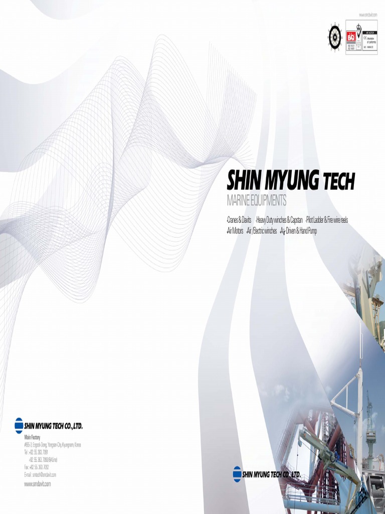 Cranes & Davits Heavy Duty Winches & Capstan Pilot Ladder & Fire Wire ...