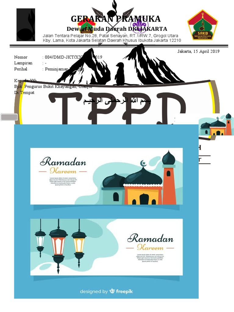 004 - DMD - Proposal Peminjaman Tempat | PDF
