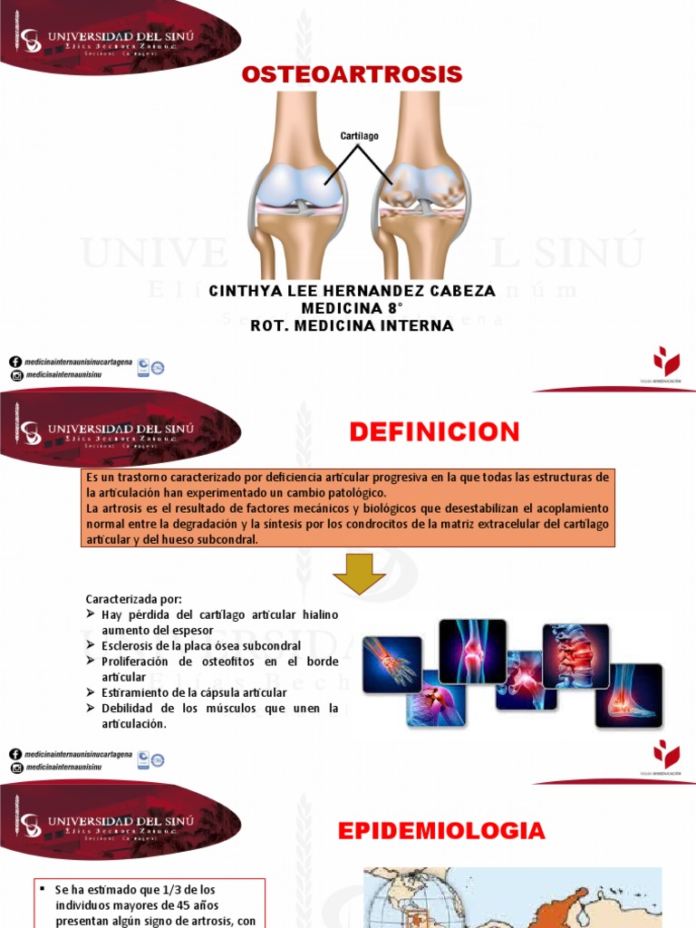 OSTEOARTROSIS Final | PDF | Osteoartritis | Rodilla