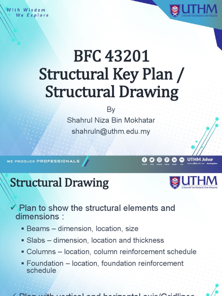 Structural Key Plan Overview | PDF | Beam (Structure) | Column