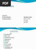 Shear Wall Design Using STAAD Pro | PDF | Wall | Framing (Construction)