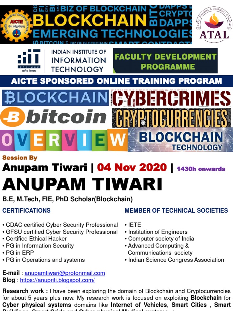 Blockchain and Bitcoin Forensics Webinar | PDF | Bitcoin | Cryptocurrency