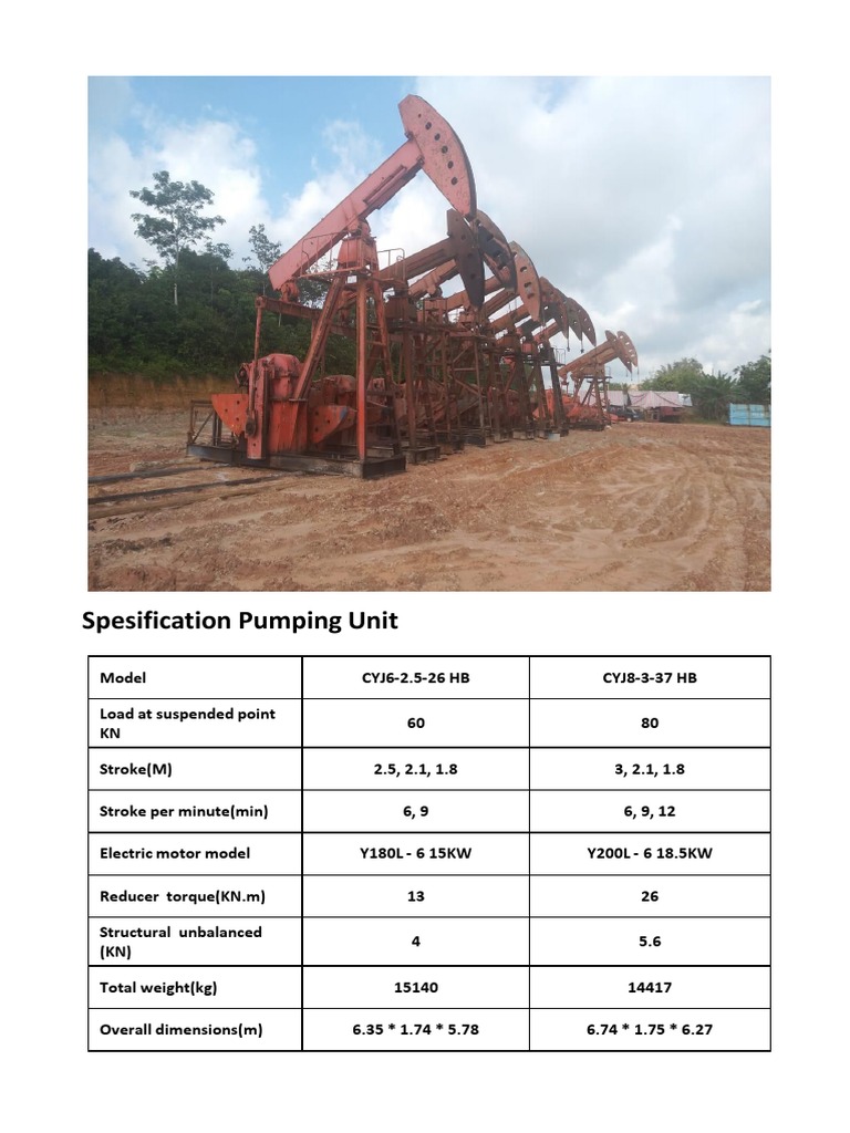 Spec Pumping Unit | PDF