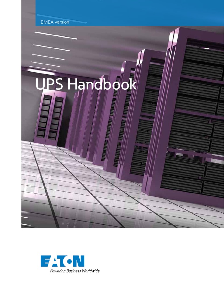 UPS Handbook Rev D Low PDF PDF | PDF | Power Inverter | Alternating Current