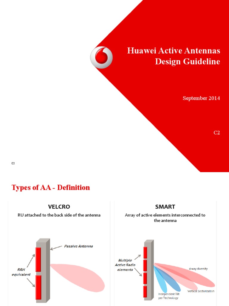 Huawei Active Antennas Design Guideline: Radio Software | PDF | Antenna ...