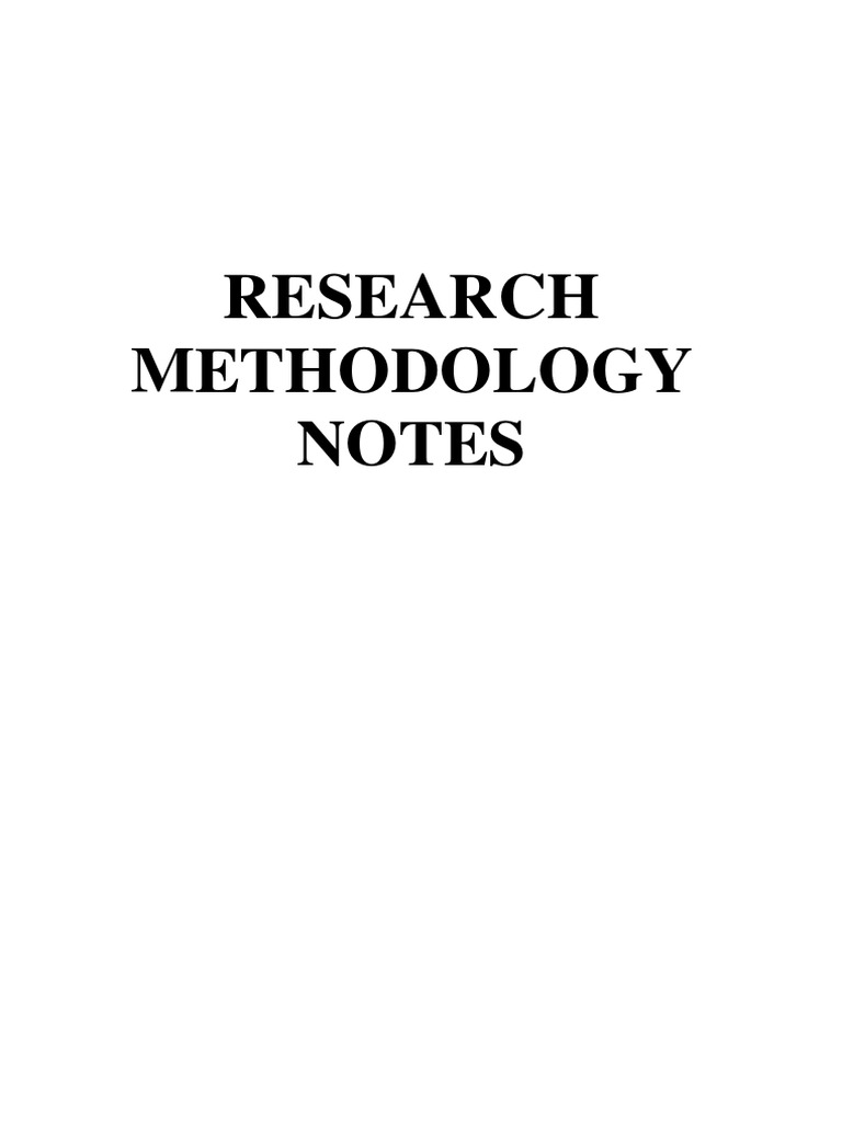 RM Notes 2020 | Download Free PDF | Correlation And Dependence ...