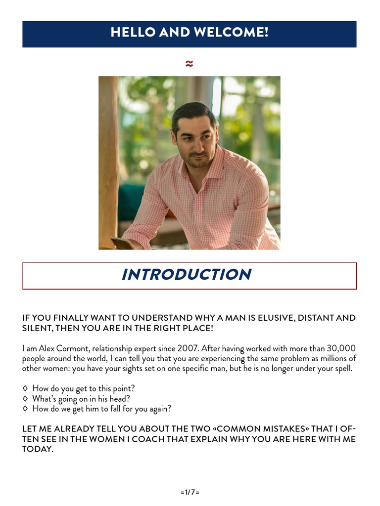 Hello and Welcome! | PDF | Psychological Concepts