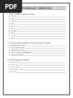 Ejercicios VI Ejercicios Con El Verbo DOLER | PDF