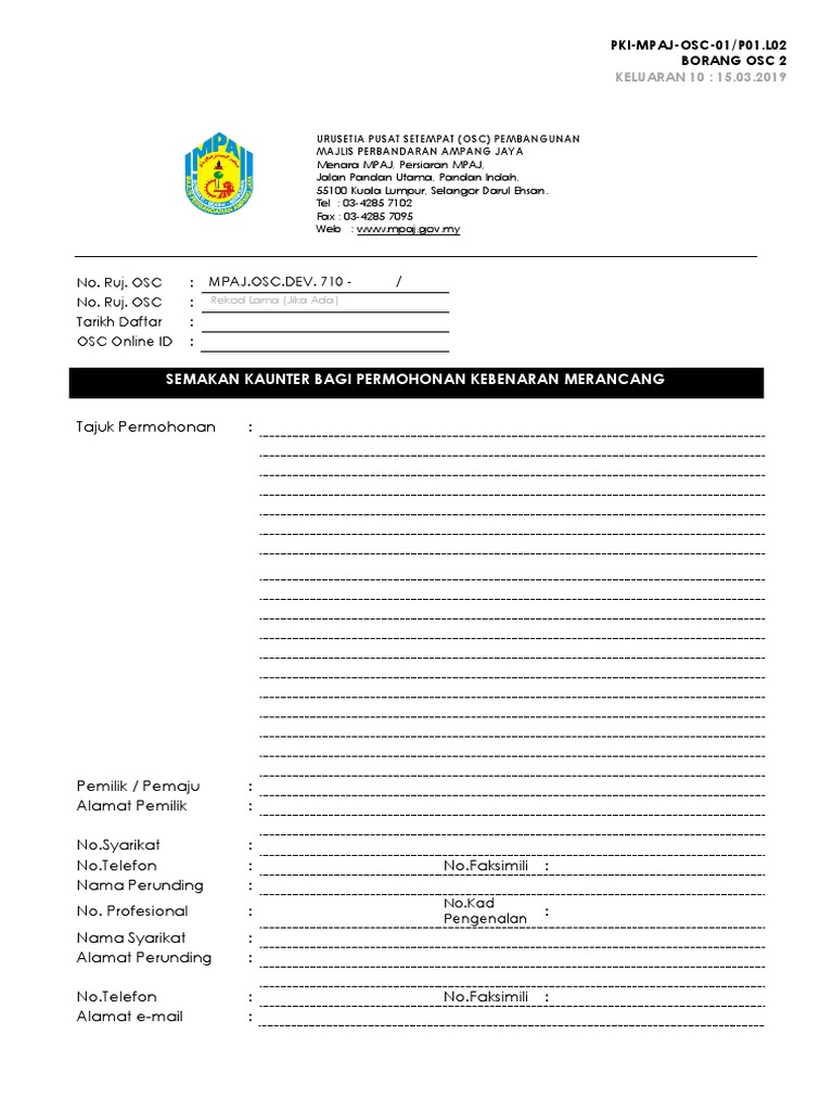 p01.k1.02 - 19.03.15 Borang Osc 2 KM | PDF